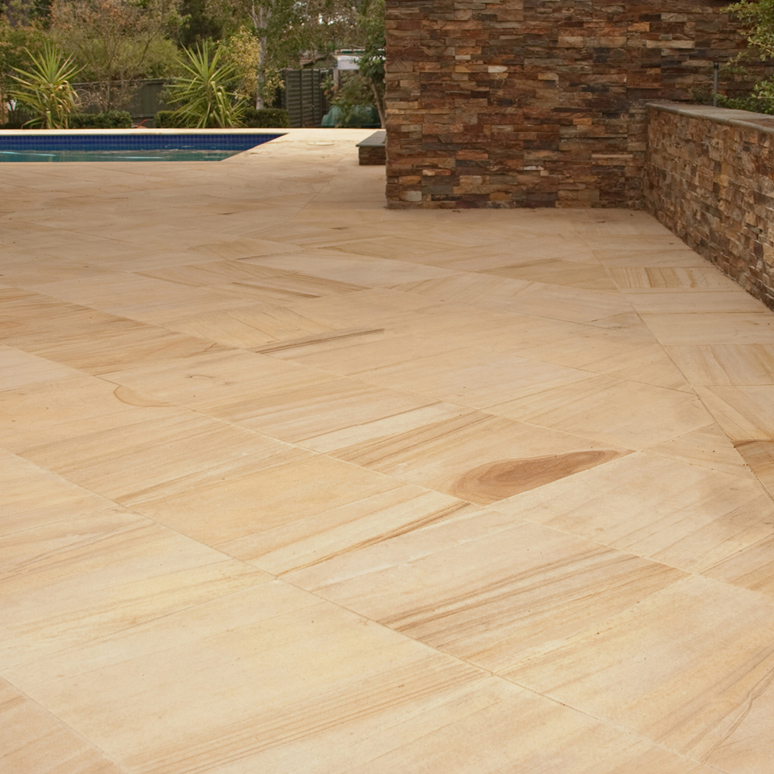 Natural Sandstone Pavers | Sandstone Pavers | Large Format Pavers