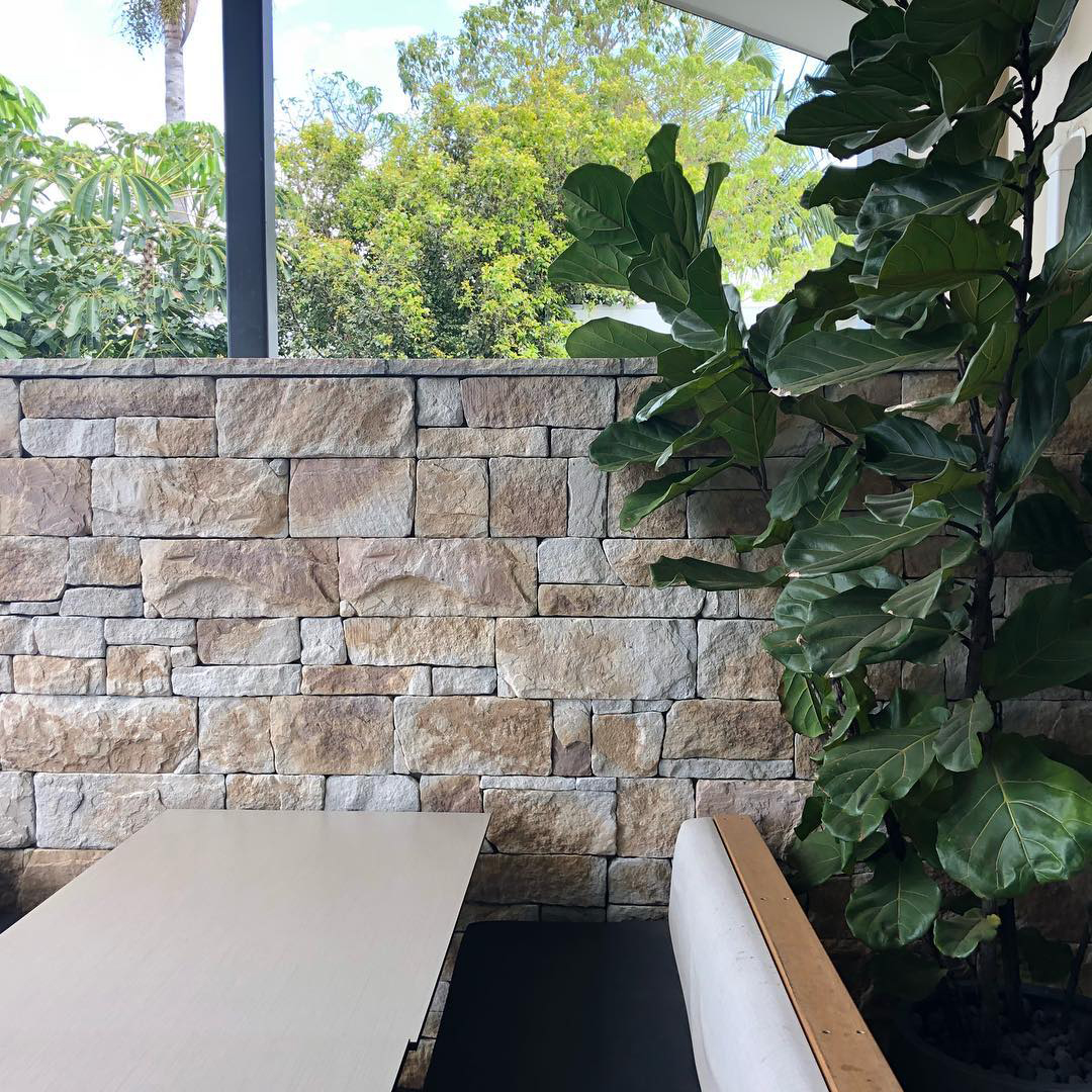 Pitched Travertine Wall Cladding | Natural Stone Wall Cladding Adelaide